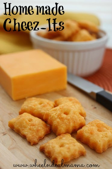 Homemade Cheez-Its Recipe - Wheel N Deal Mama